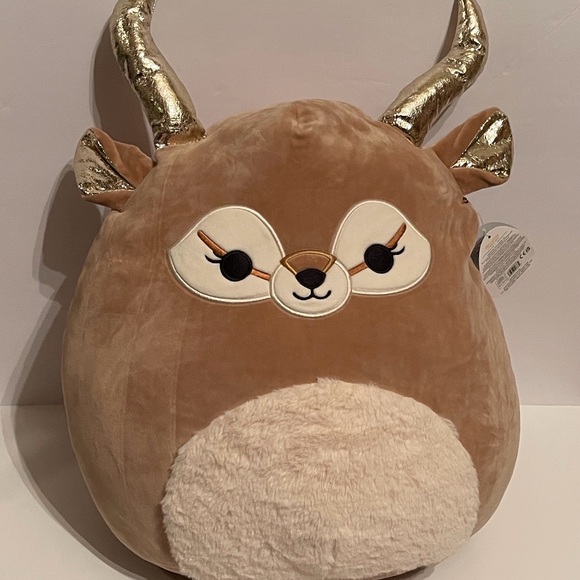 Squishmallows | Toys | Nwt Squishmallow 6 Kieli The Antelope With Gold ...